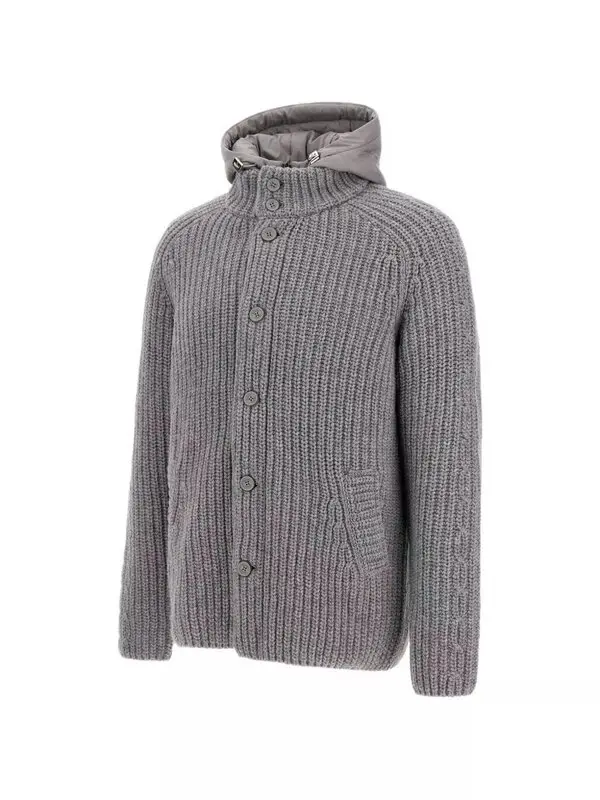 Herno Hooded Cardigan
