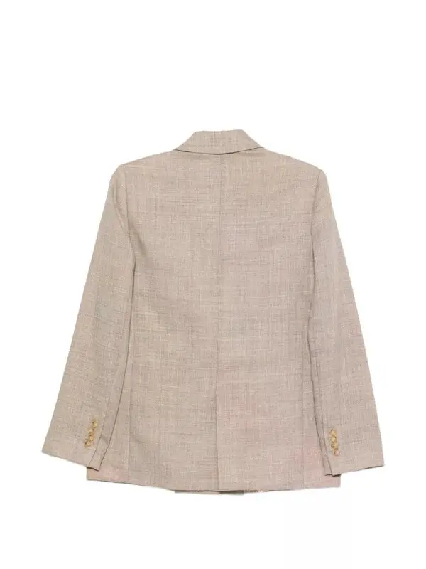 ALYSI Double-breasted Peak-lapel Blazer
