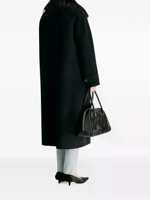 Loulou De Saison Yrsa Detachable Faux-fur Collar Coat