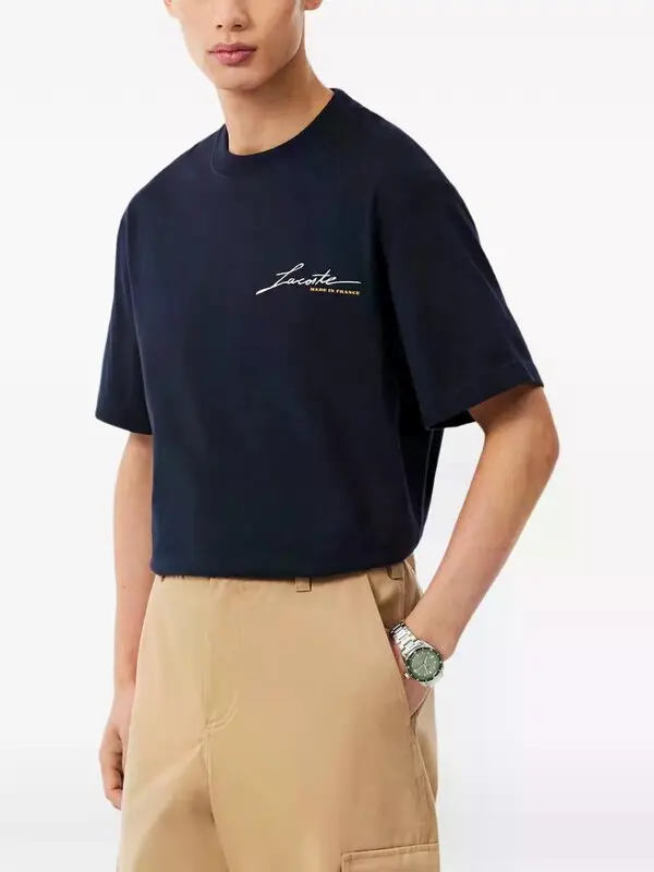 Lacoste Logo-print Crew-neck T-shirt