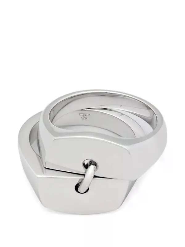 Tom Wood Juci Interlocking Ring - Silver