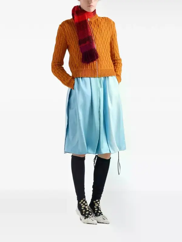 Prada Wool And Alpaca Cardigan