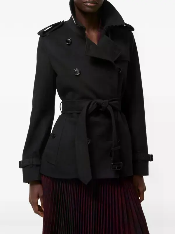 Burberry Cashmere Kensington Trench Jacket