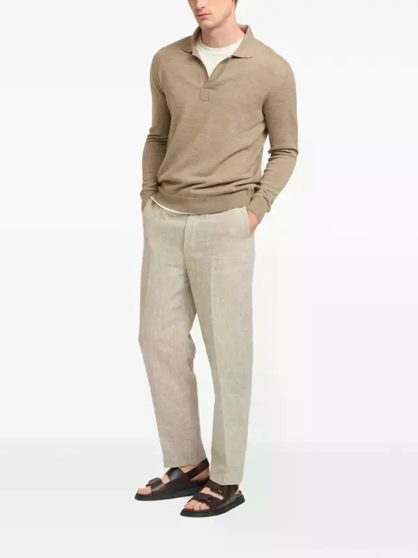 YVES SALOMON Linen Trousers