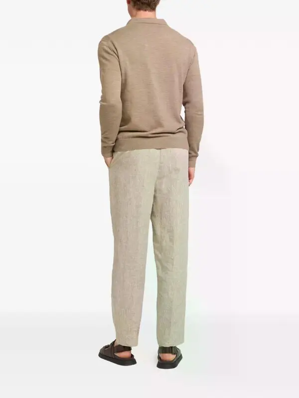 YVES SALOMON Linen Trousers