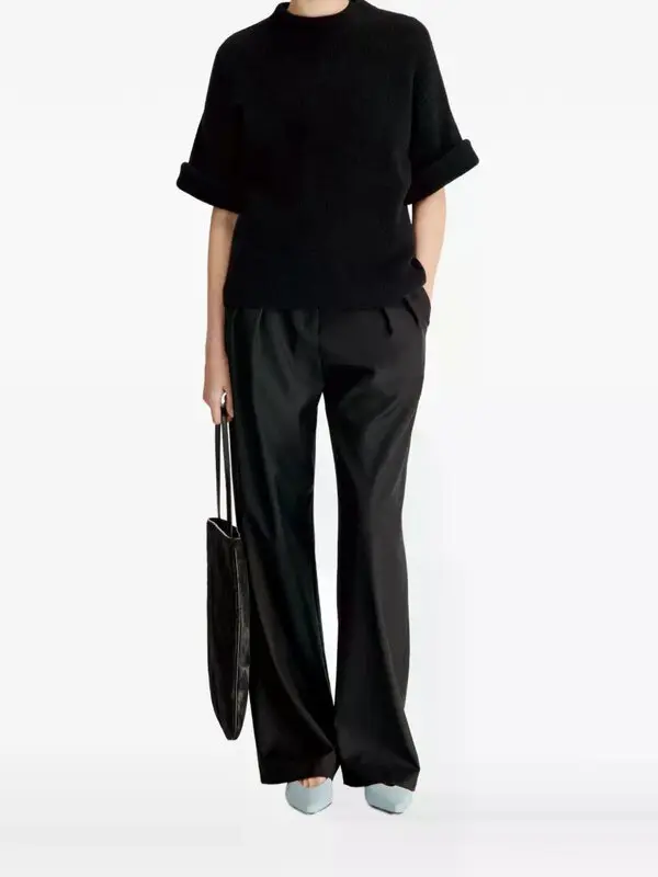 Loulou De Saison Tamia Rolled-sleeve Sweater