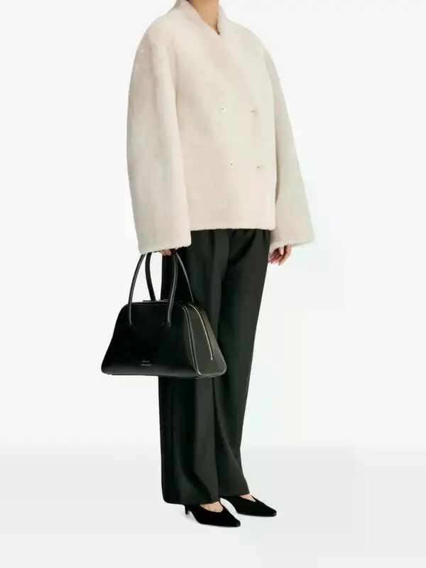 Loulou De Saison Catherine Shearling Jacket - Neutrals