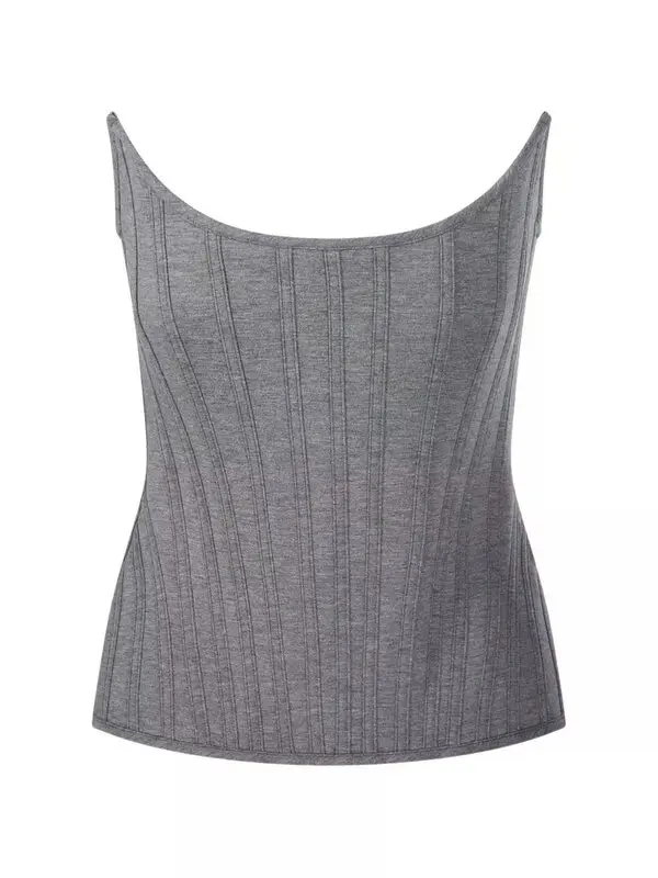 Giuseppe Di Morabito Ribbed Corset Top