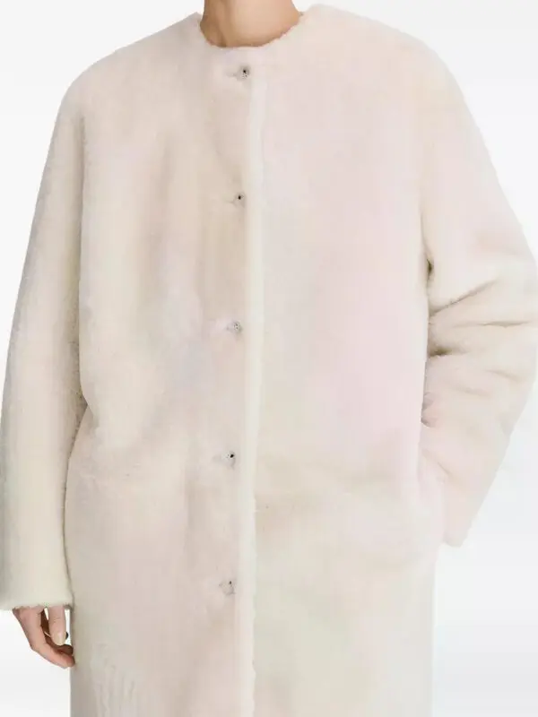 Loulou De Saison Elba Reversible Single-breasted Coat