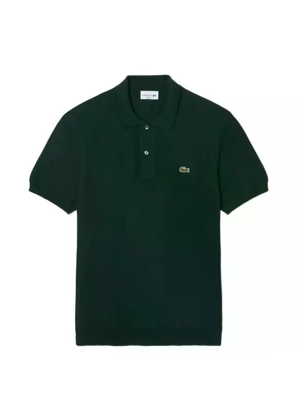 Lacoste Logo-patch Knit Polo Shirt
