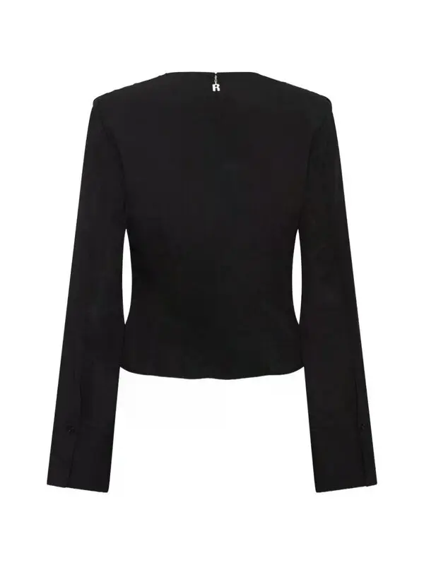 ROTATE BY BIRGER CHRISTENSEN Draped Blouse