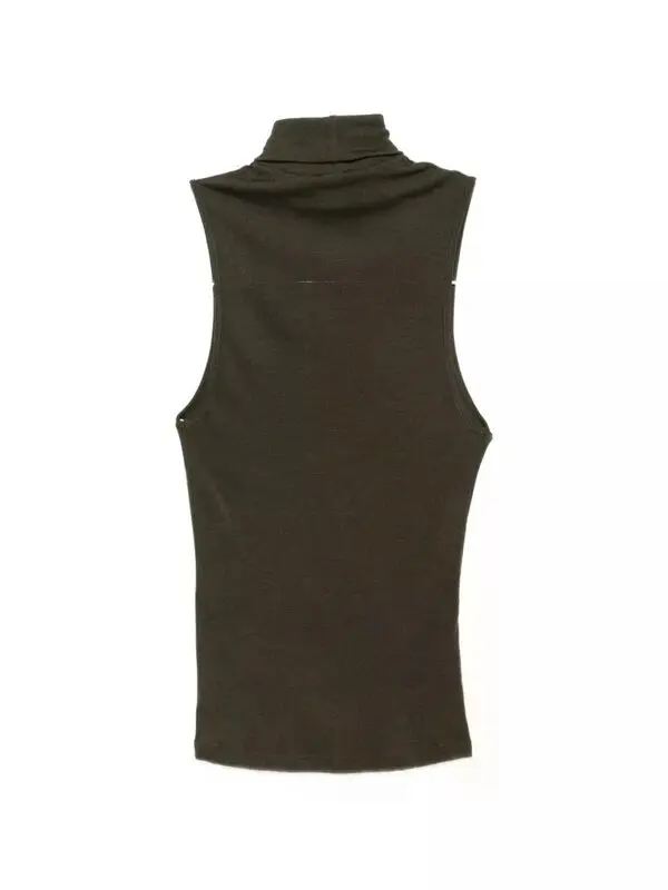 ALYSI Roll-neck Sleeveless Top