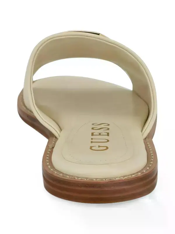 Guess Graysie Logo-plaque Flat Sandals