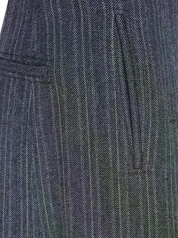 Paul Smith Pinstripe Wide-leg Trousers