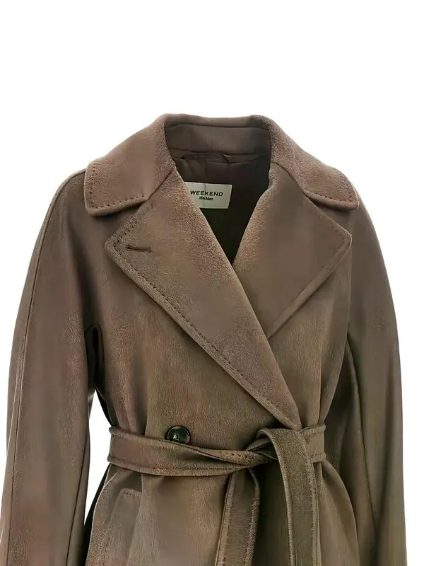 Max Mara Belted Double-breasted Coat
