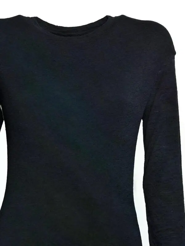 JIL SANDER Ruched Long-sleeve Mini Dress
