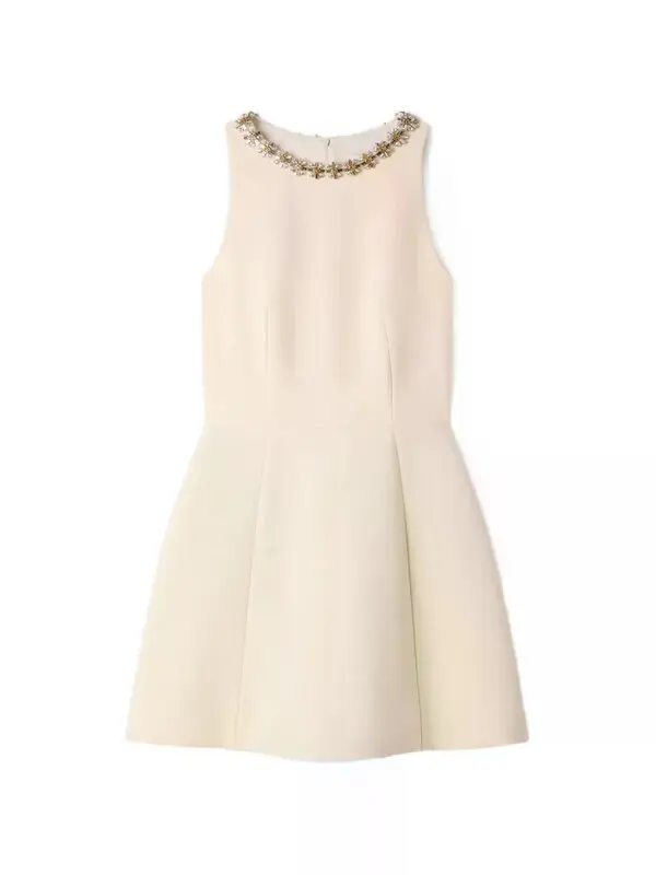 Sandro Mini Dress With Jewel Detail