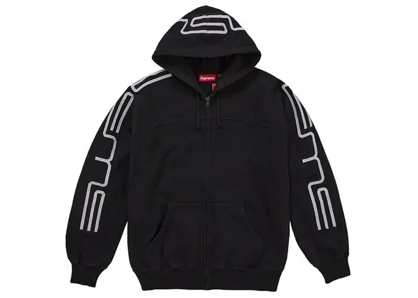 Supreme Connect Zip Up Hooded Sweatshirt