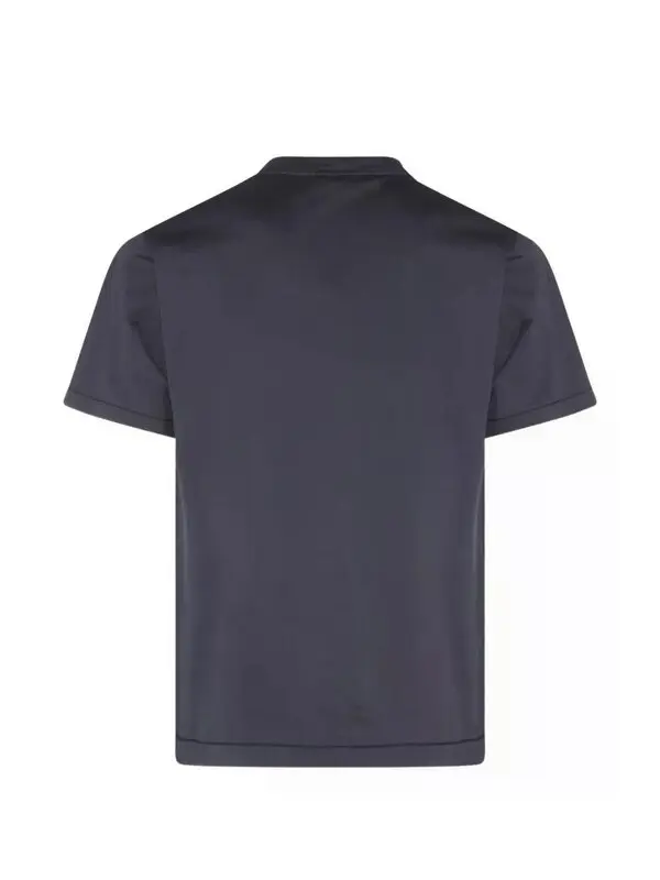 Stone Island 2100027 60/2 Cotton-jersey Slim-fit T-shirt With Compass Patch