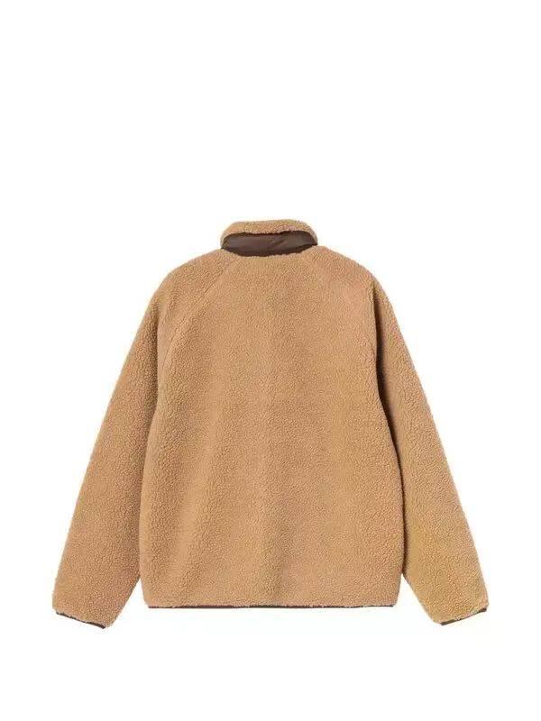 Carhartt Work In Progress Prentis Liner Fleece-texture Logo-patch Jacket