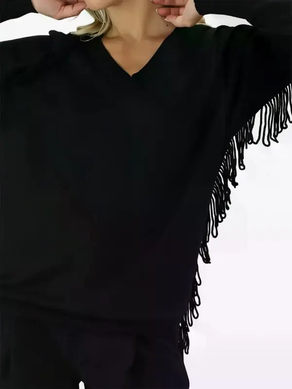 TWINSET Fringed Jumper