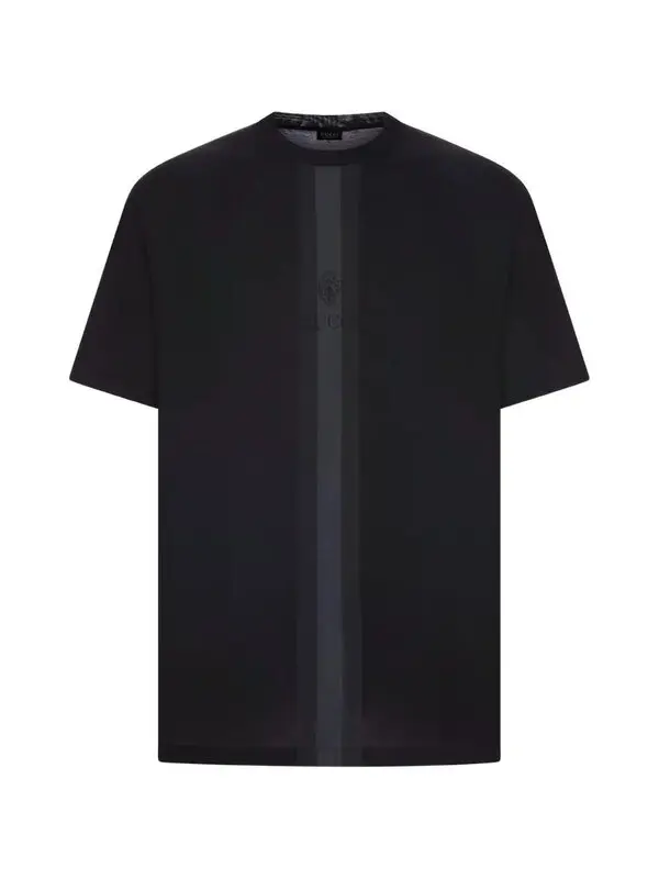 Gucci Logo-print Vertical-stripe T-shirt