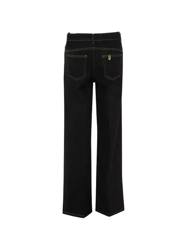 Liu Jo Logo-buckle Flared Jeans