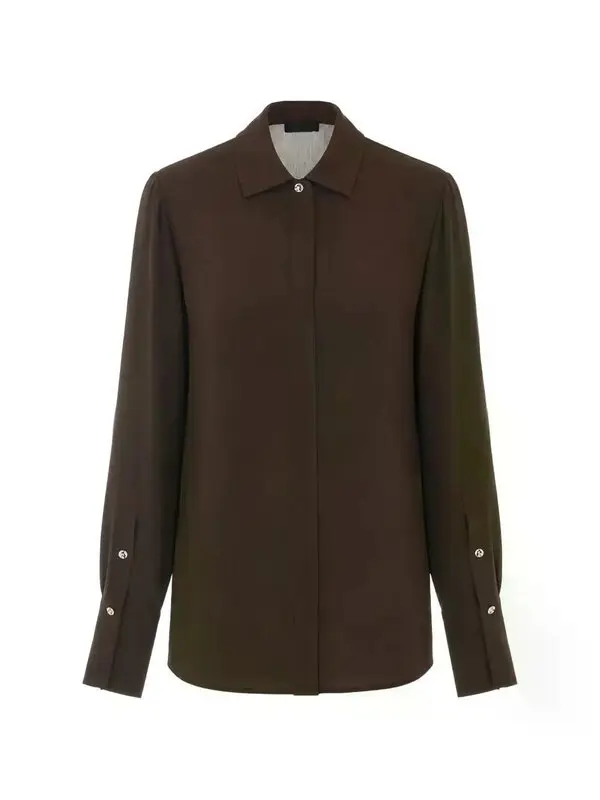 Liu Jo Button-cuff Shirt - Brown