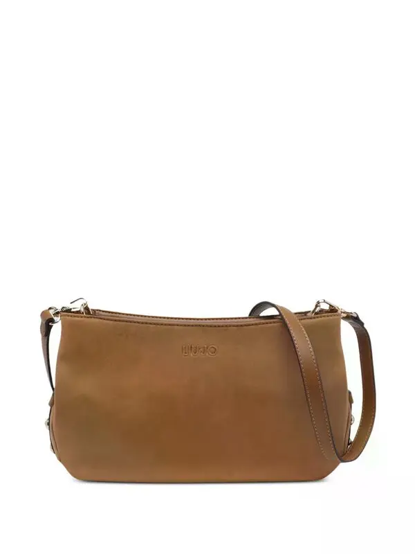 Liu Jo Medium Microfiber Crossbody Bag - Brown