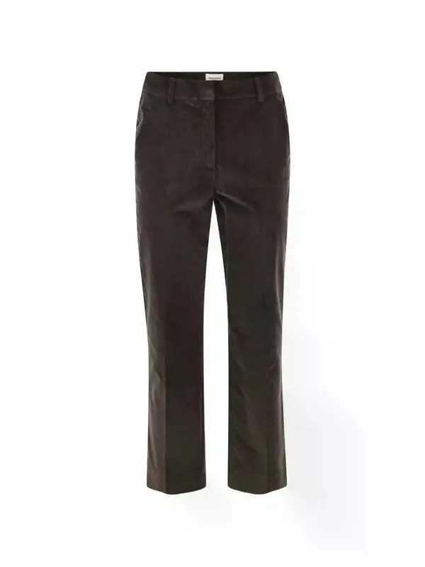 Max Mara Velvet Cropped Trousers