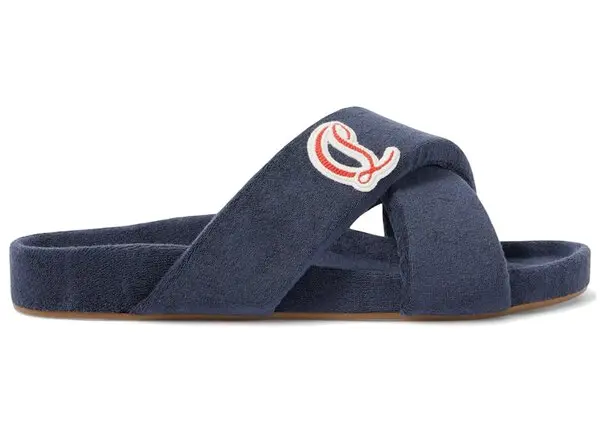 CHRISTIAN LOUBOUTIN Bizzu Flat Slides