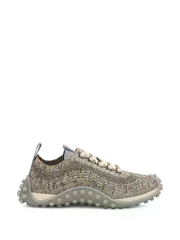 AMI Paris Knit Mirage Sneakers - Neutrals