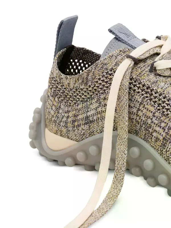AMI Paris Knit Mirage Sneakers - Neutrals