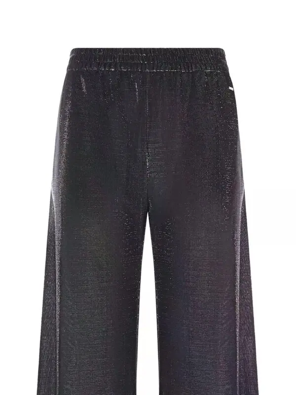 Gucci Metallic-effect High-waisted Trousers