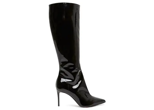 CHRISTIAN LOUBOUTIN Sporty Kate Botta 85 /lin - Black/lin Black