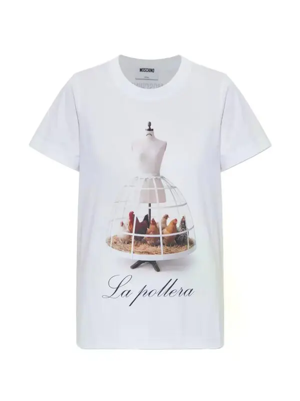 Moschino Graphic-print T-shirt - White