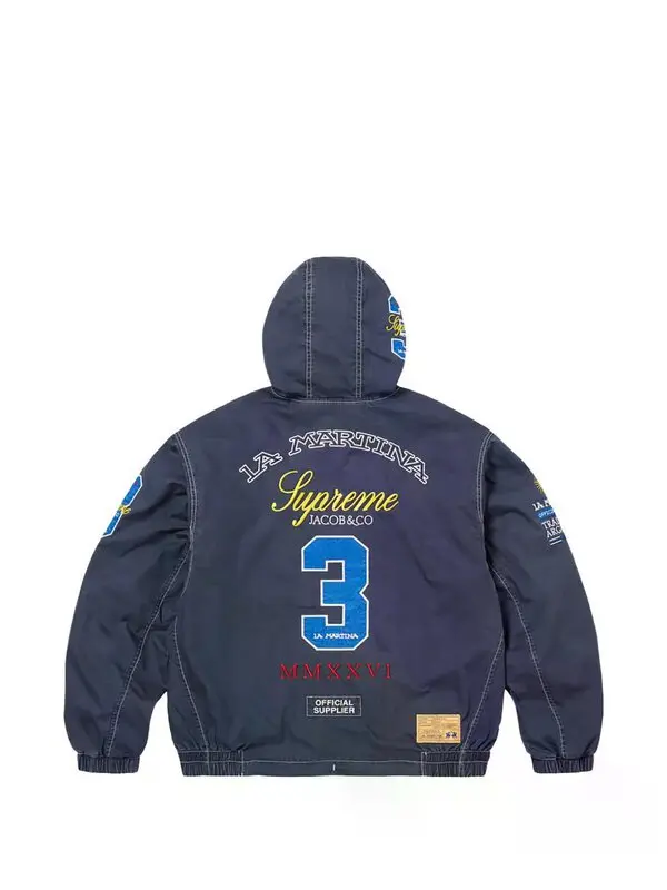Supreme X La Martina X Jacob & Co Logo-embroidered Jacket