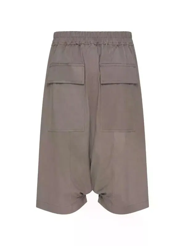 Rick Owens Pods Dropped-crotch Shorts