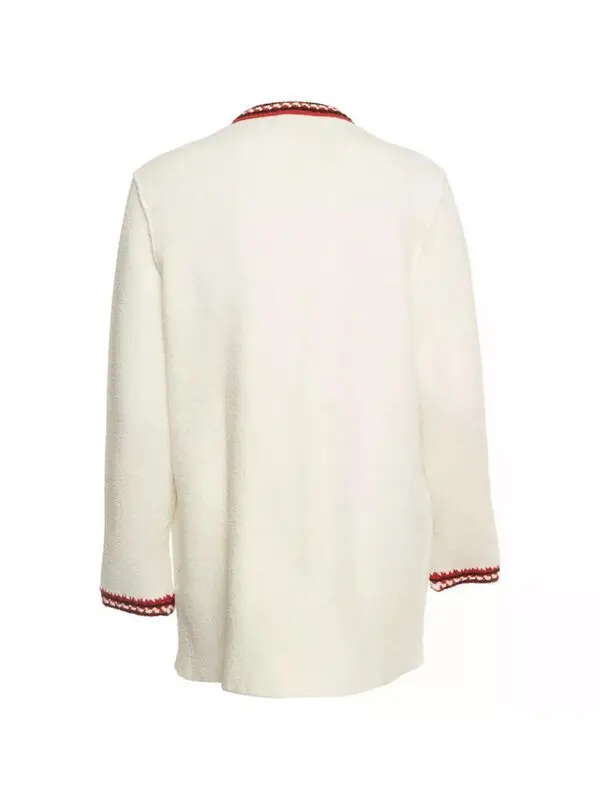 Sandro Luce Textured-knit Cardigan
