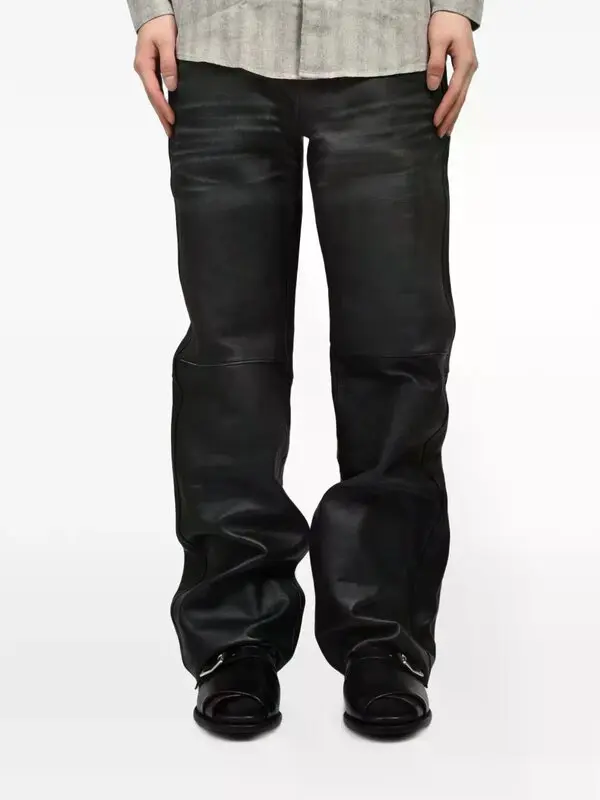 Our Legacy Carlson Cut Leather Trousers