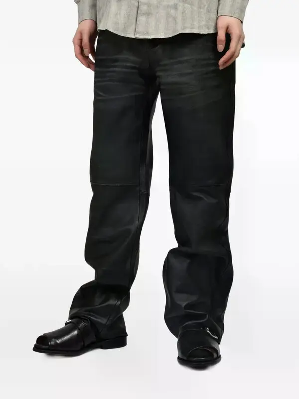 Our Legacy Carlson Cut Leather Trousers