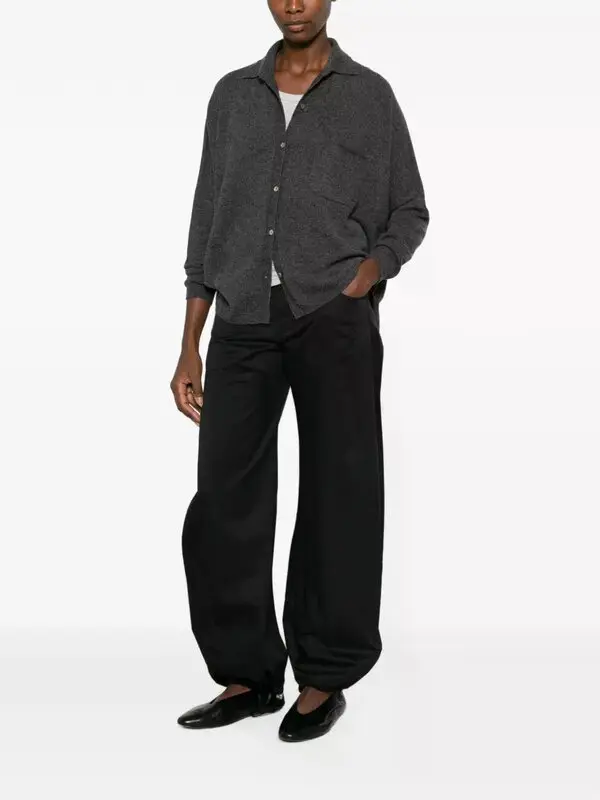 WHYCI Button-up Chest-pocket Cardigan