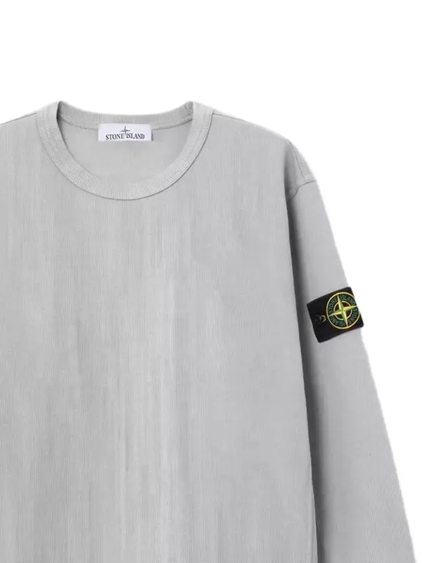 Stone Island Organic-cotton Interlock Regular-fit Crewneck Sweatshirt