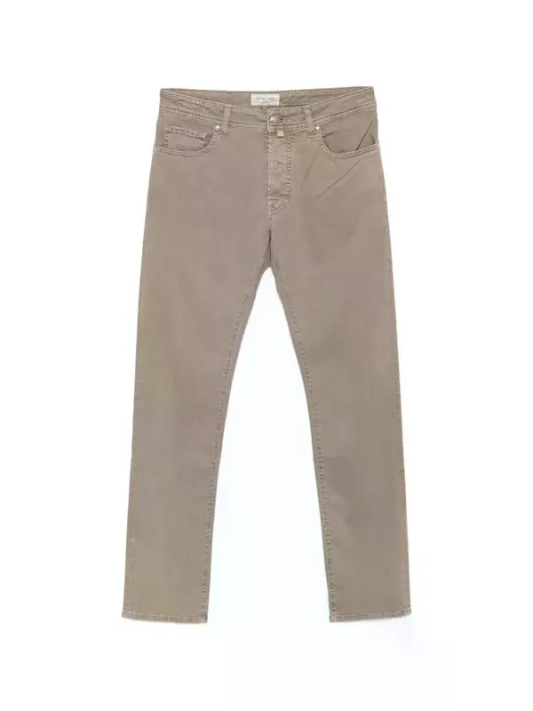 Jacob Cohen Bard Slim-fit Trousers - Neutrals