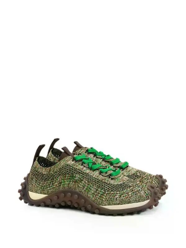 AMI Paris Knit Mirage Sneakers - Green