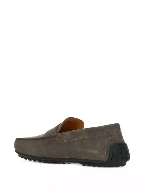 TOD'S City Gommino Loafers In Suede - Grey