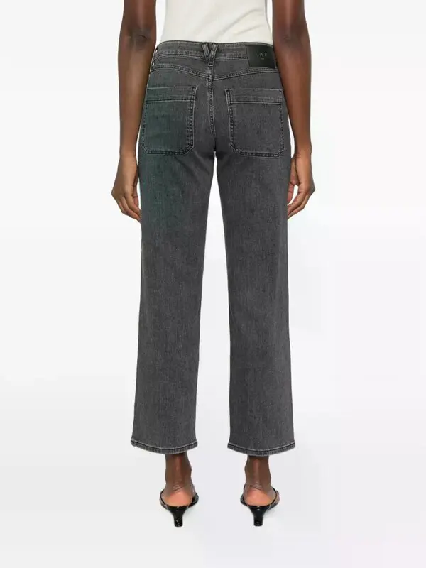 FIVE JEANS Patch-pocket Straight-leg Jeans