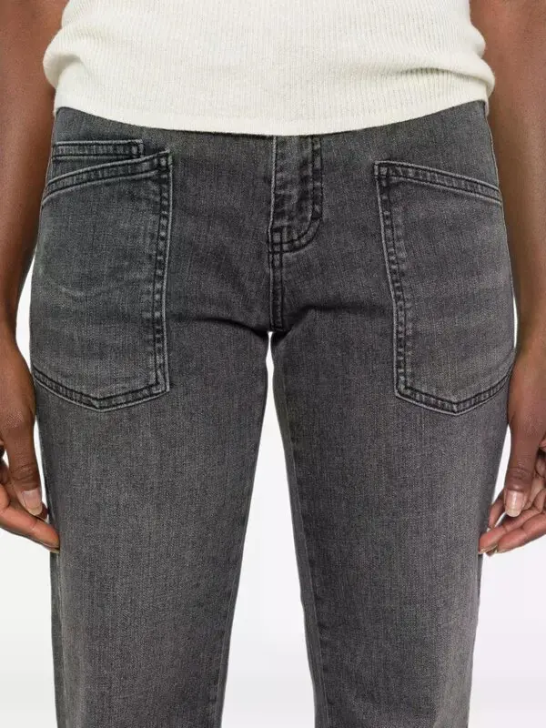 FIVE JEANS Patch-pocket Straight-leg Jeans