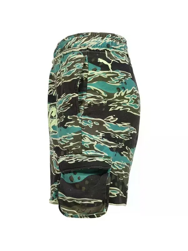PUMA X La France Camouflage-print Shorts