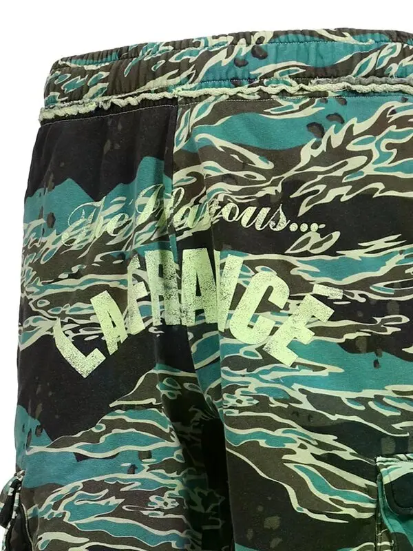 PUMA X La France Camouflage-print Shorts
